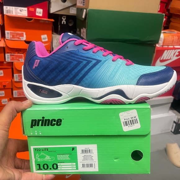Prince | Shoes | Prince Tennis Shose Size Men Color Blue White | Poshmark